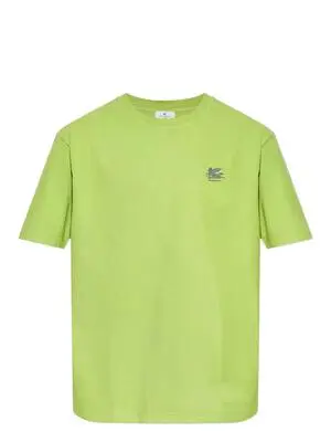 Etro Graphic-print T-shirt - Green