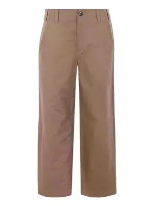 Brunello Cucinelli Patch-pockets Trousers - Neutrals