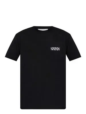 Iceberg Plaque T-shirt - Black