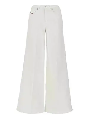 DIESEL D-akemi Flared Jeans - White