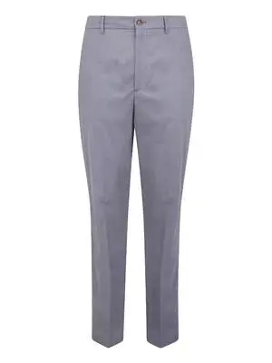 Etro Detail-embroidered Trousers - Grey