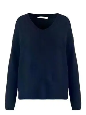 ALLUDE Ribbed Sweater - Blue