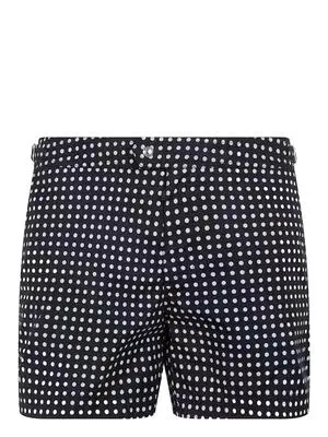 TOM FORD Polka Dot Swim Shorts - Black