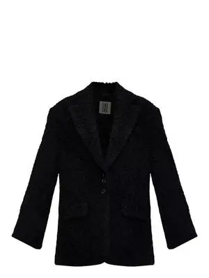 BY MALENE BIRGER Biena Textured Blazer - Black