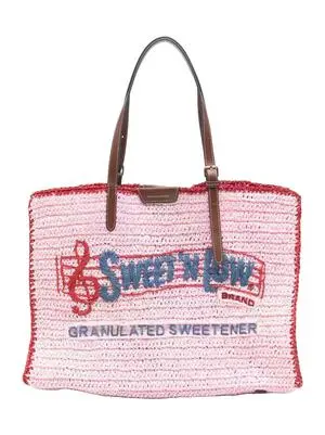 ANYA HINDMARCH Appliquéd Tote Bag - Pink