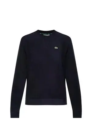Lacoste Logo Crew-neck Sweatshirt - Blue