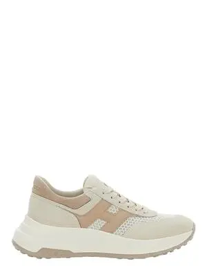 Hogan H669 H Laced Fabric - Beige