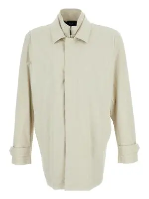 FAY Morning Jersey Stretch Blazer - Beige