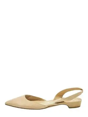 PAUL ANDREW Rhea Suede Slingback Ballet Flat
