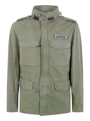 Aspesi Flap-pocket Jacket - Green