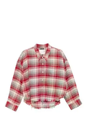 R13 Plaid Shirt - Red