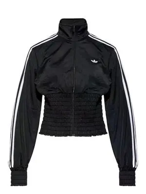 Adidas Firebird Smocked Stripe Jacket - Black