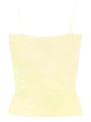 Jacquemus Plumetis Top - Yellow
