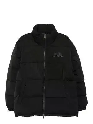 MARTINE ROSE Logo Puffer Coat