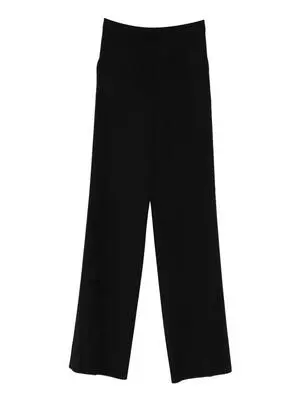 Max Mara Verbena Split Trousers - Black