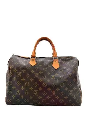LOUIS VUITTON Speedy Handbag Monogram Canvas 35 - Brown