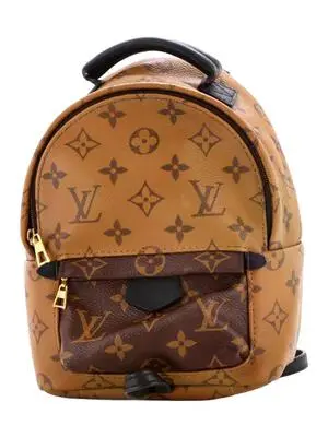 LOUIS VUITTON Palm Springs Mini Backpack - Brown
