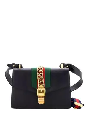 Gucci Sylvie Small Shoulder Bag - Black