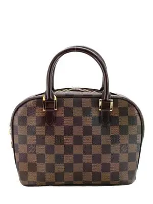LOUIS VUITTON Sarria Handbag Damier Mini Satchel - Brown