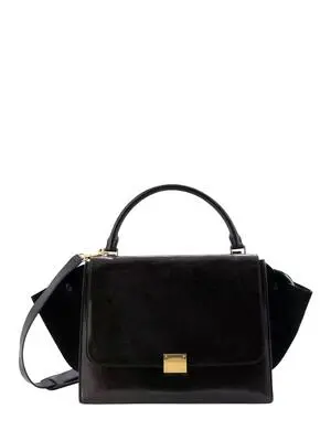 Celine Trapeze Small Satchel - Black