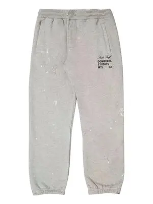 DOMREBEL Staff Paint-splatter Sweatpants - Grey