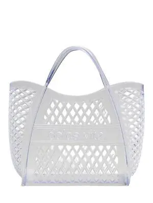 Dolce Vita Molded Pvc Tote - Clear