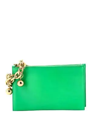 Bottega Veneta Trio Wristlet Pouch - Green
