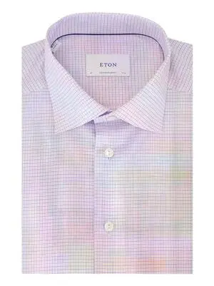 Eton Checked Shirt - Pink