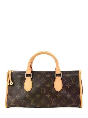 LOUIS VUITTON Popincourt Monogram Satchel - Brown