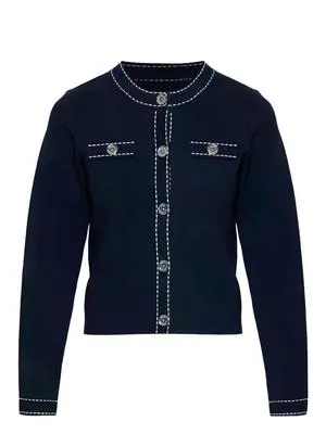 Michael Kors Button-up Cardigan - Blue
