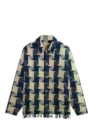 Kith Houndstooth Overshirt - Blue