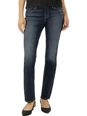 SILVER JEANS CO. Elyse Straight Leg Jeans - Rosemead