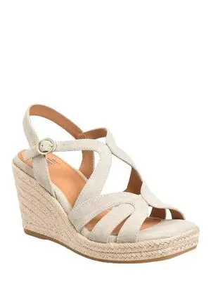 SOFFT Norma Slingback Espadrille Platform Wedges - Baywater