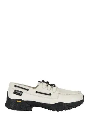 Sperry X Pleasures 3-eye Vibram Hiker Loafer - Bone Leather Tumbled