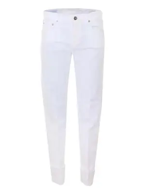 DONDUP Cuffed Coco Jeans - White