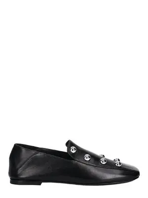 IRO PARIS Stud-embellished Loafers - Black