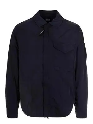 C.P. COMPANY Flap-pocket Shirt Jacket - Blue