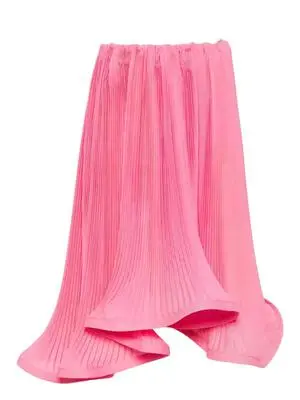 ROWEN ROSE Pleated Midi Skirt - Pink