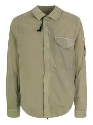 C.P. COMPANY Flap-pocket Shirt Jacket - Green