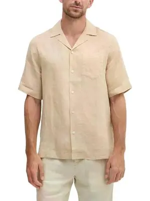 Frescobol Carioca Buttoned Pocket Shirt - Neutrals