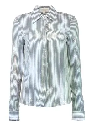 Michael Kors Striped Shirt - Blue