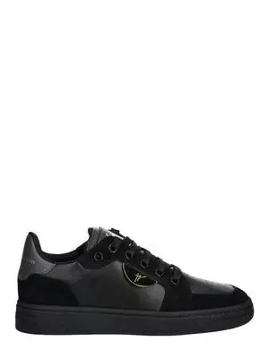 GIUSEPPE ZANOTTI Perforated Design Sneakers - Black