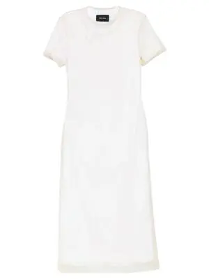 Simone Rocha Layered Embellished Dress - White