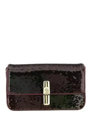 Furla Iride Sequined Cross-body Bag - Red