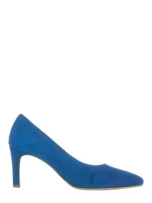 Gabor 70mm Suede Pointed-toe Pumps - Blue