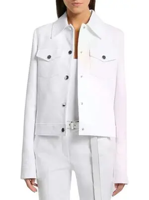 Michael Kors Snap-button Jacket - White