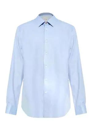 Paul Smith Long-sleeved Buttoned Shirt - Blue
