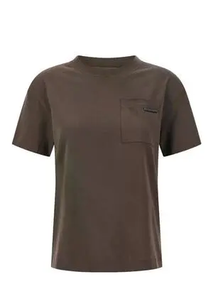Brunello Cucinelli Pocket T-shirt - Brown