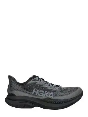 HOKA Mach 6 Logo-print Sneakers - Grey
