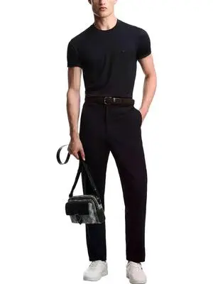 Emporio Armani Logo-detail T-shirt - Black